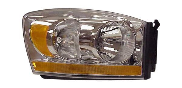 55077794AD HEADLIGHT ASSEMBLY Dodge Ram 2006 Passenger Side ...